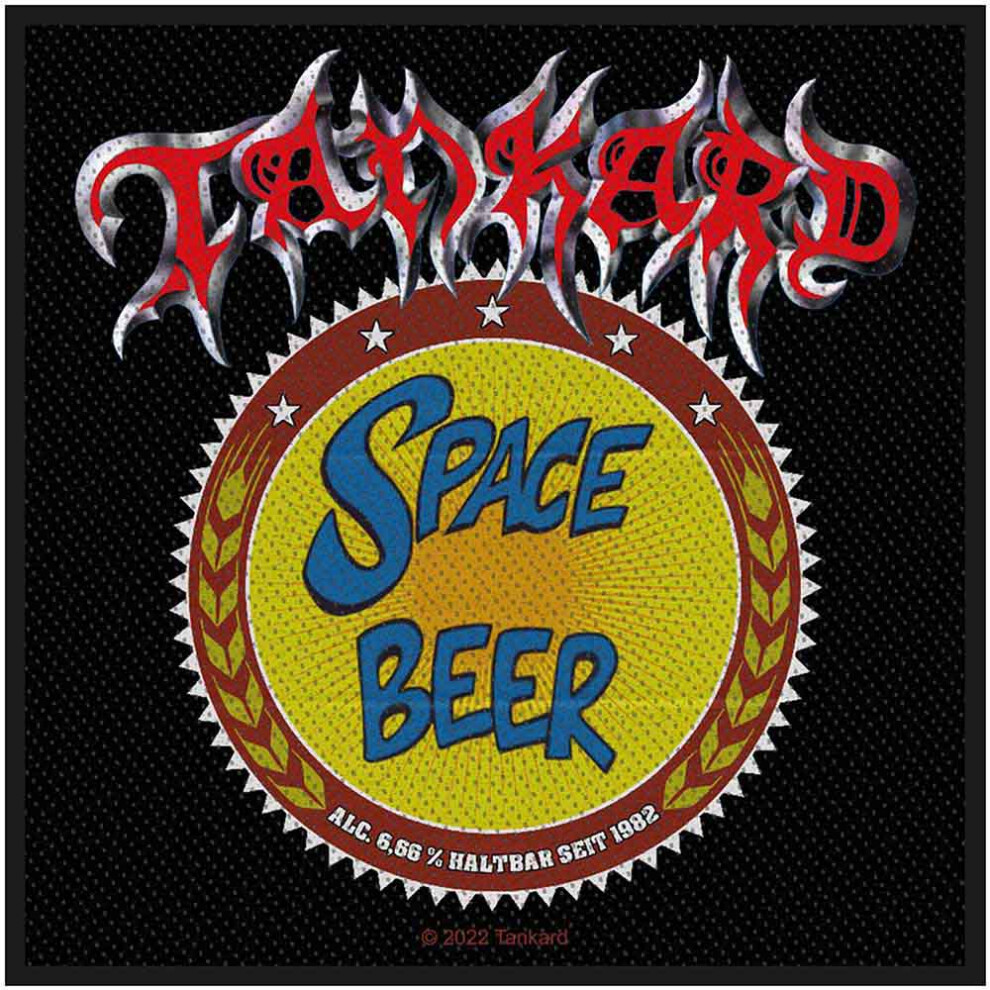 Tankard Woven Patch Space Beer new Official Black on OnBuy