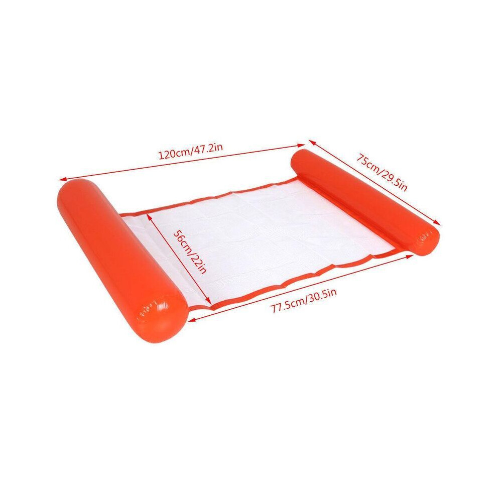 Hamac gonflable aquatique, chaise longue flottante pour piscine ...