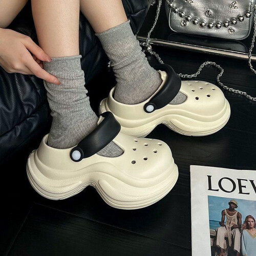 (yellow, 34) Women's Garden Outdoor Afternoon Tea Elegant Sandals Clogs ...
