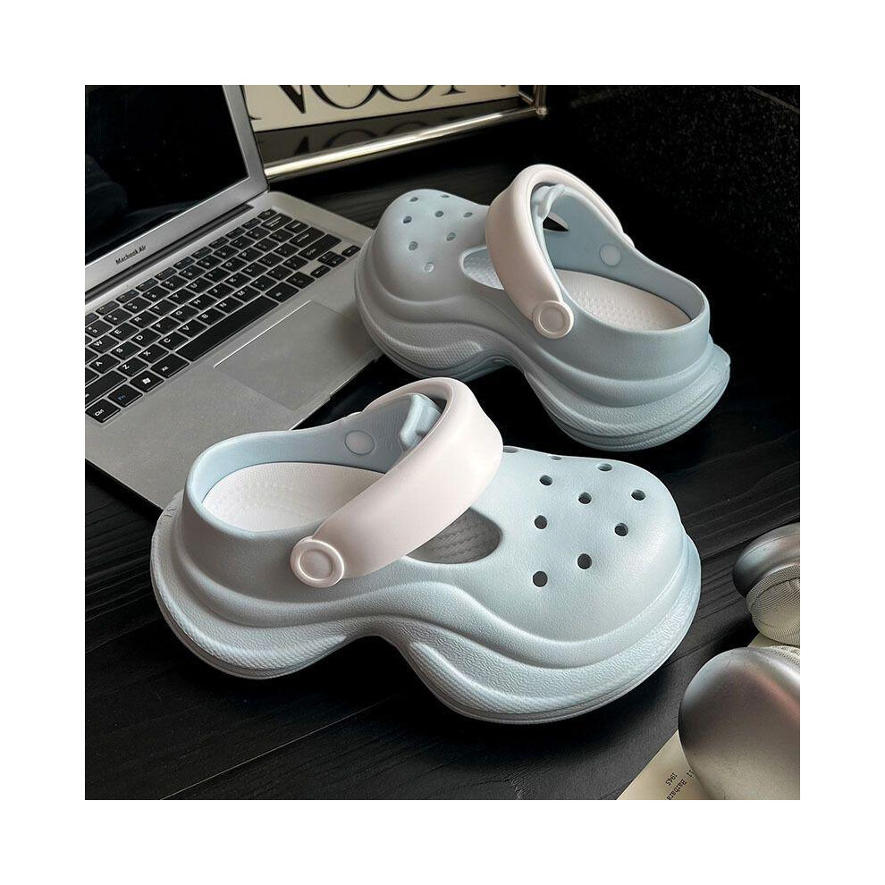 (pale pink, 38) Women's Garden Outdoor Afternoon Tea Elegant Sandals ...