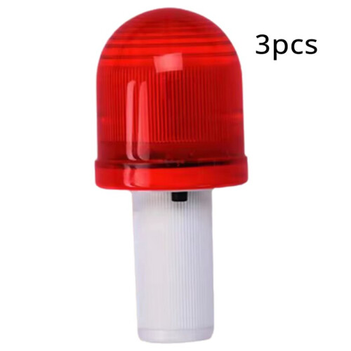 6X Bright LED Road Hazard Skip Light Flashing Safety Cone Topper ...