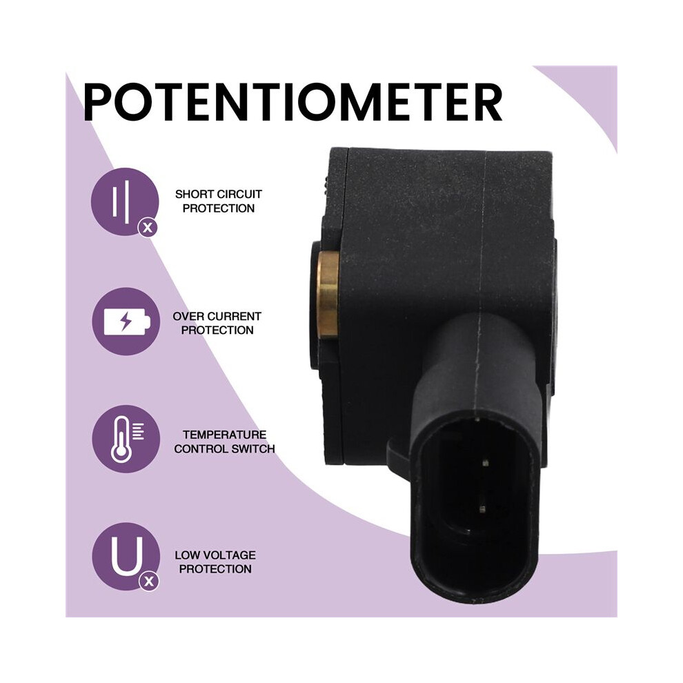 4X Engineering Machinery Potentiometer Position Sensor 87605247 for ...