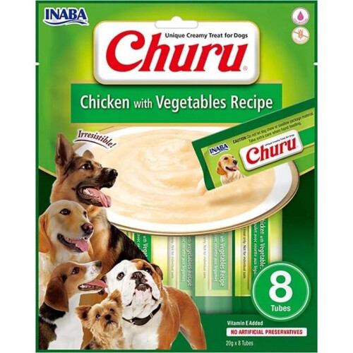 Complément alimentaire - INABA CHURU - Churu Puree Chicken - Recette de ...