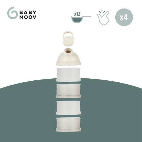 Babymoov Babydose Formula Powder pots, Baby Milk Powder Dispenser pots ...