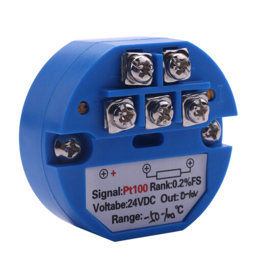 3X RTD PT100 Temperature Transmitter DC24V Minus 50 ~ 100 degree Output ...