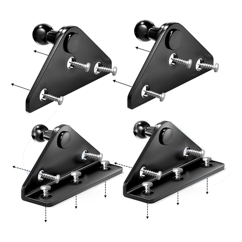 Suporte de Montagem de Pino Esférico de 10 mm, 4 Peças de Suportes de ...