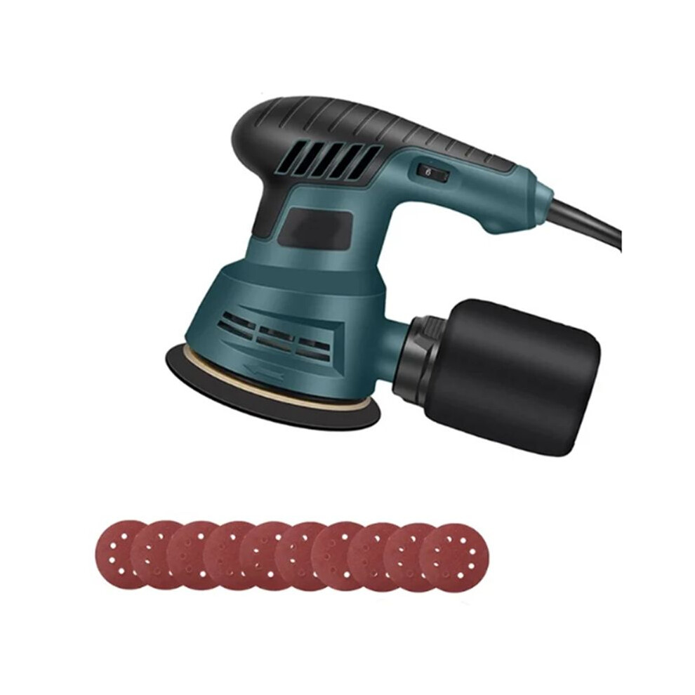 EU Plug,300W Electric Eccentric Sander,6 Gears Speed Adjustment 5 Inch ...