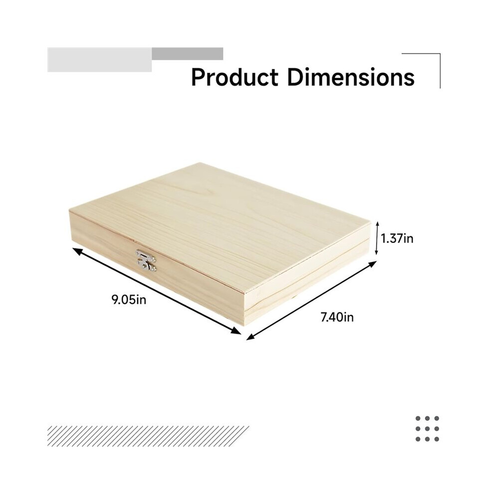Caja de Madera para Guardar Portaobjetos de Microscopio, Estuche ...