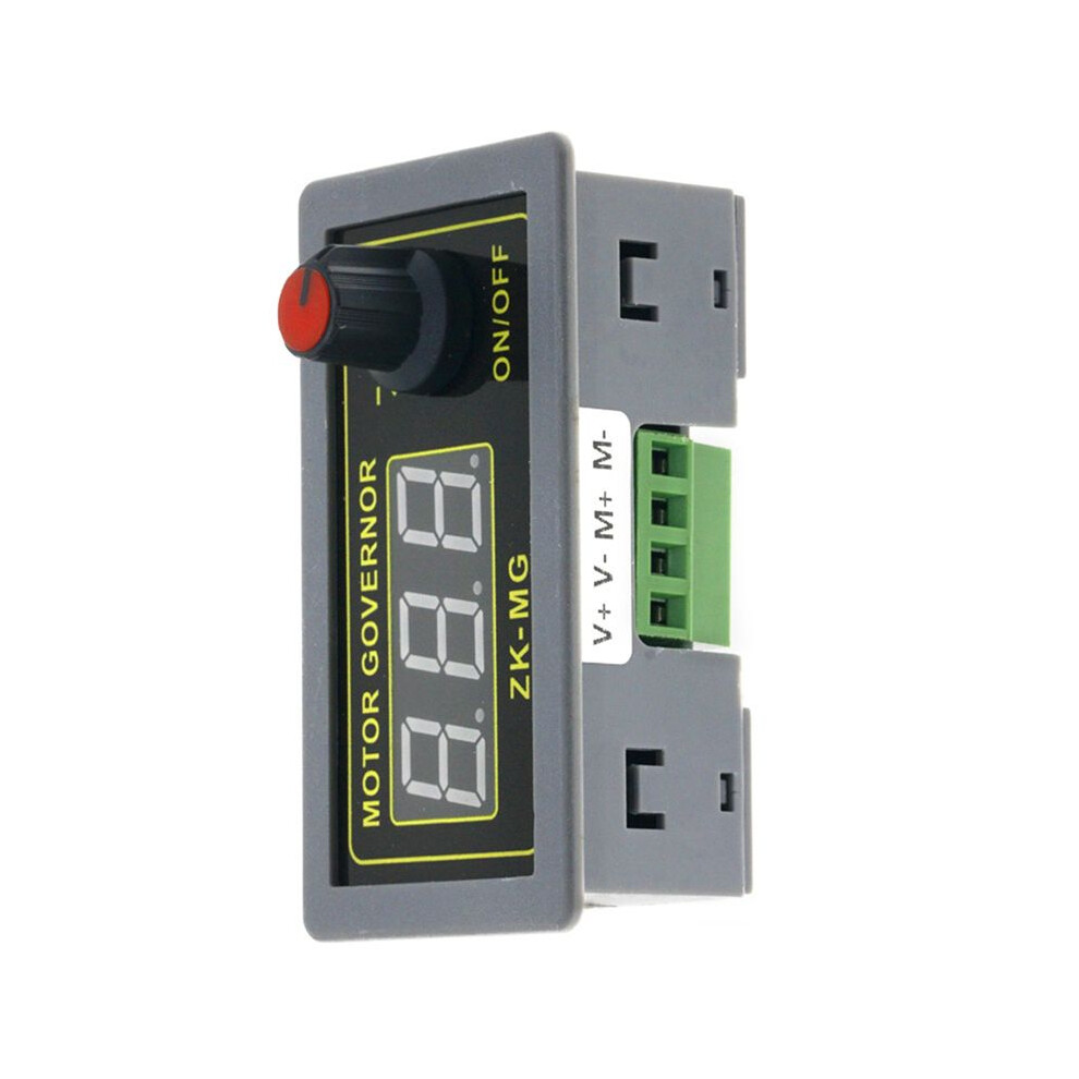 DC5V-30V 12v 24v 5A Motor Controller PWM Adjustable Speed Digital ...