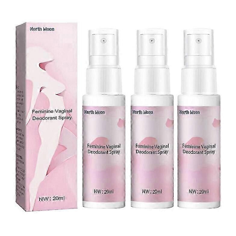 1/2/3PCS 20ml Feminine Dry Wash Deodorant Spray Pruritus Relief Gentle ...