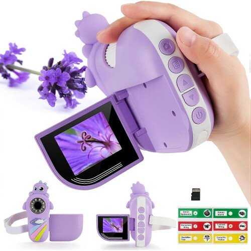 Dino Microscope for Kids, 1000x Portable Digital Microscope Camera with ...
