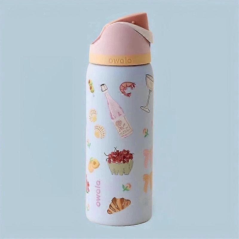(32oz) Owala X Urban Outfitters 24/32oz Freesip Picnic Prep Macaroon ...