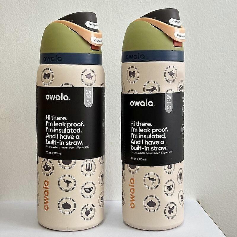(24oz) Owala Freesip 24/32oz world UO Urban Outfitters Cup Bottle B on ...