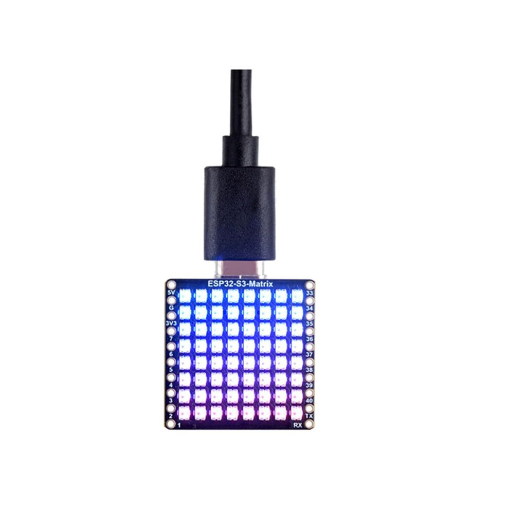 Scheda di Sviluppo ESP32-S3 WiFi Matrix 8x8 RGB-LED con Sensore ...