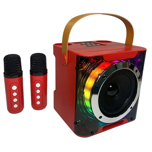 High Power Karaoke Speaker Music Rhythm Light Stereo Surround Wireless ...