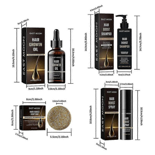 (3PCS) 1-5pcs Hair Boost Spray, Strong Solid Hair Thick Hair Fall ...