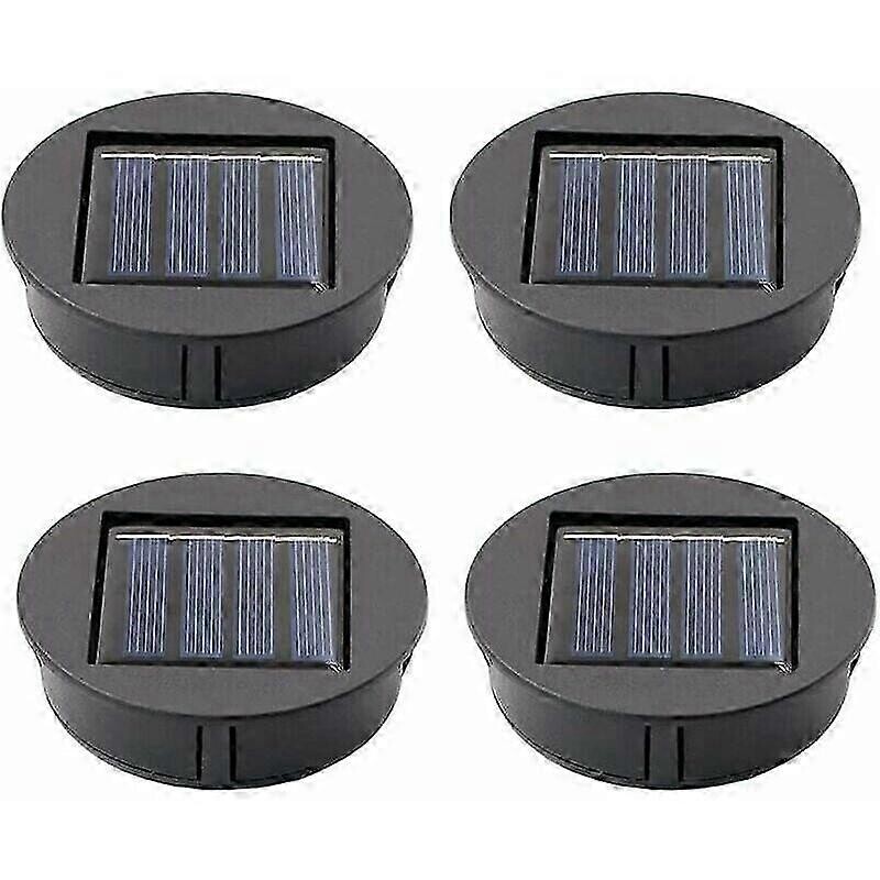 4-teiliges Ersatz-Solarleuchten-Set mit LED-Birne, SL.GT-Solarpanel ...