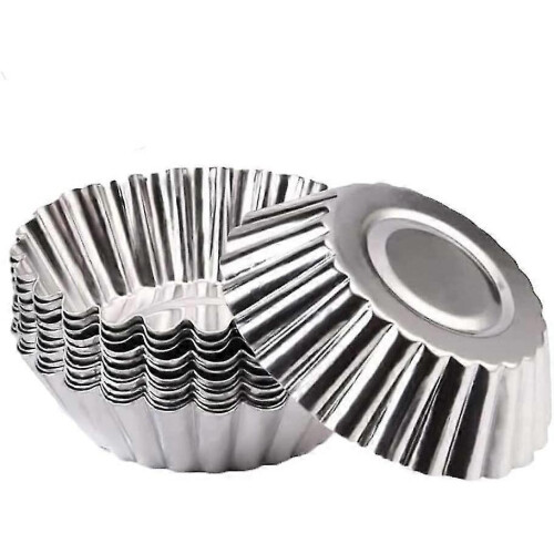 20 Pieces Mini Quiche Mold, Egg Tart Mold, Tartlet Mold, Non-stick And ...