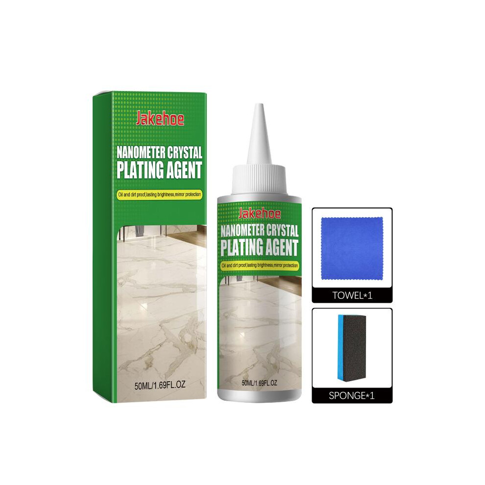 (50ml) JAKEHOE Nano Crystal Coating Agent Stone Tile Polish Scratch ...