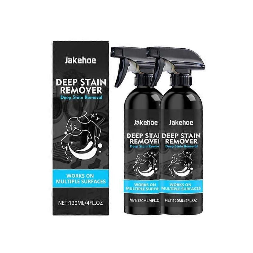(2PCS) 1-5x stubborn stain remover spray Quickly Removes Stubborn Oil ...