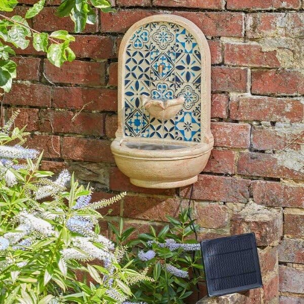 Smart-Solar Marrakech Solar Wall Fountain on OnBuy