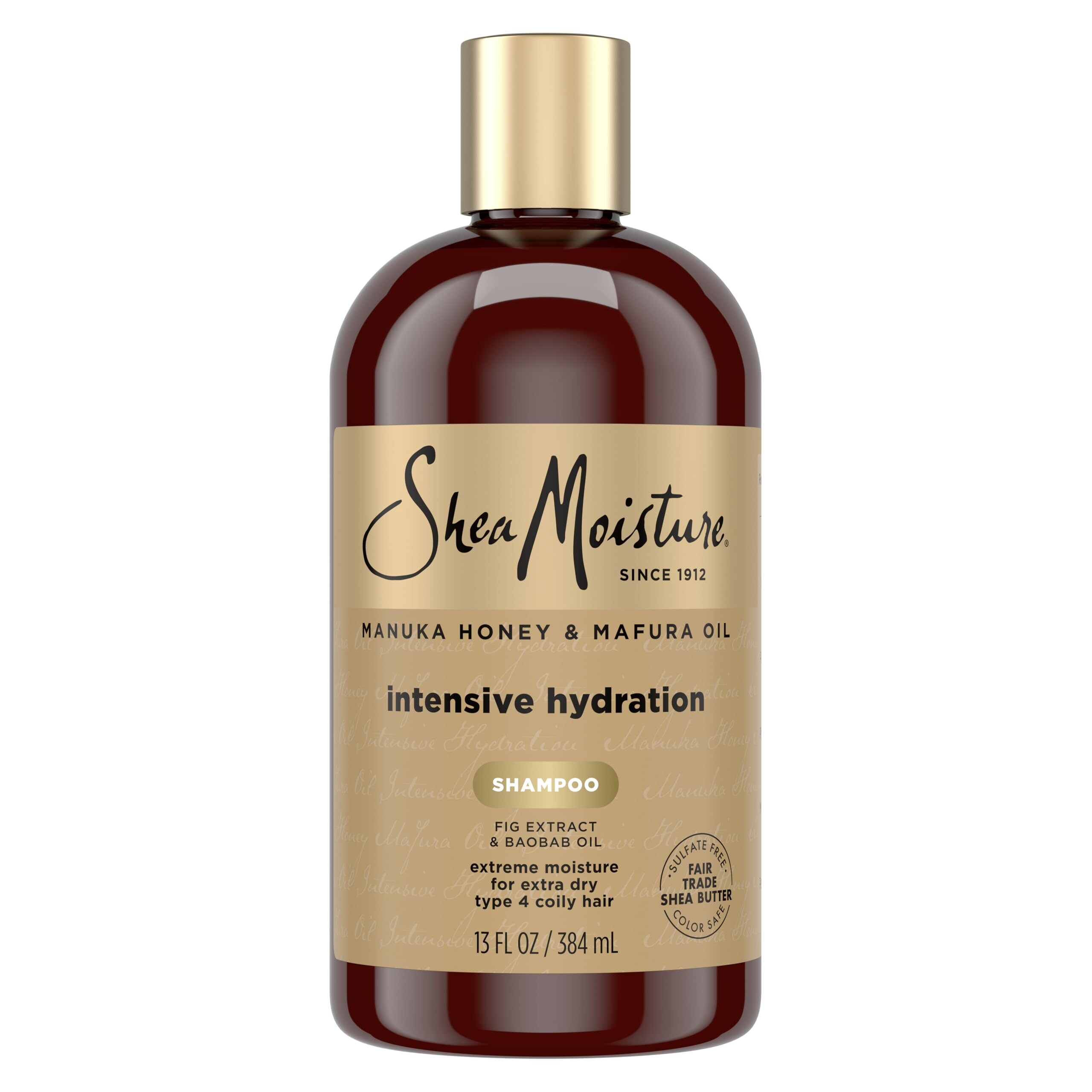 SheaMoisture Intensive Hydration Shampoo Manuka Honey and Mafura Oil ...