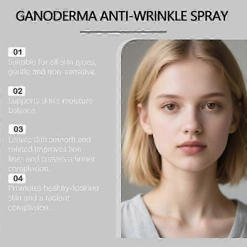 (1) Ganoderma Anti-Wrinkle Spray Moisturizing Repairing Damaged Skin ...