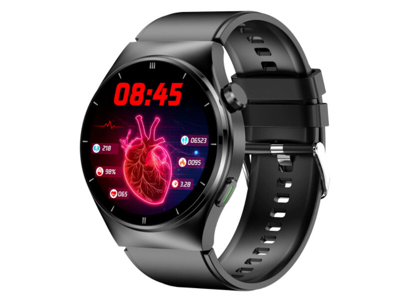 (Black2) Fitness Tracker Smart Watch for Men, Black, with Calling ...