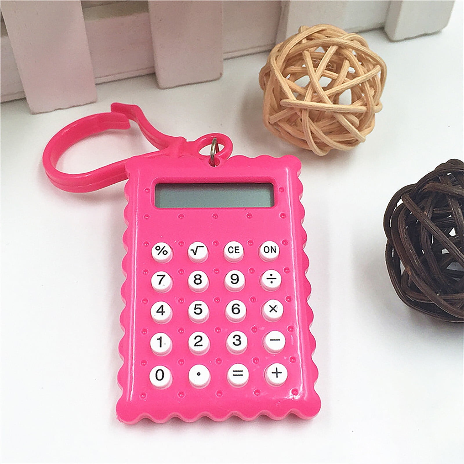 Niedlicher 8-stelliger Taschenrechner mit Dual-Power-Funktion und ...