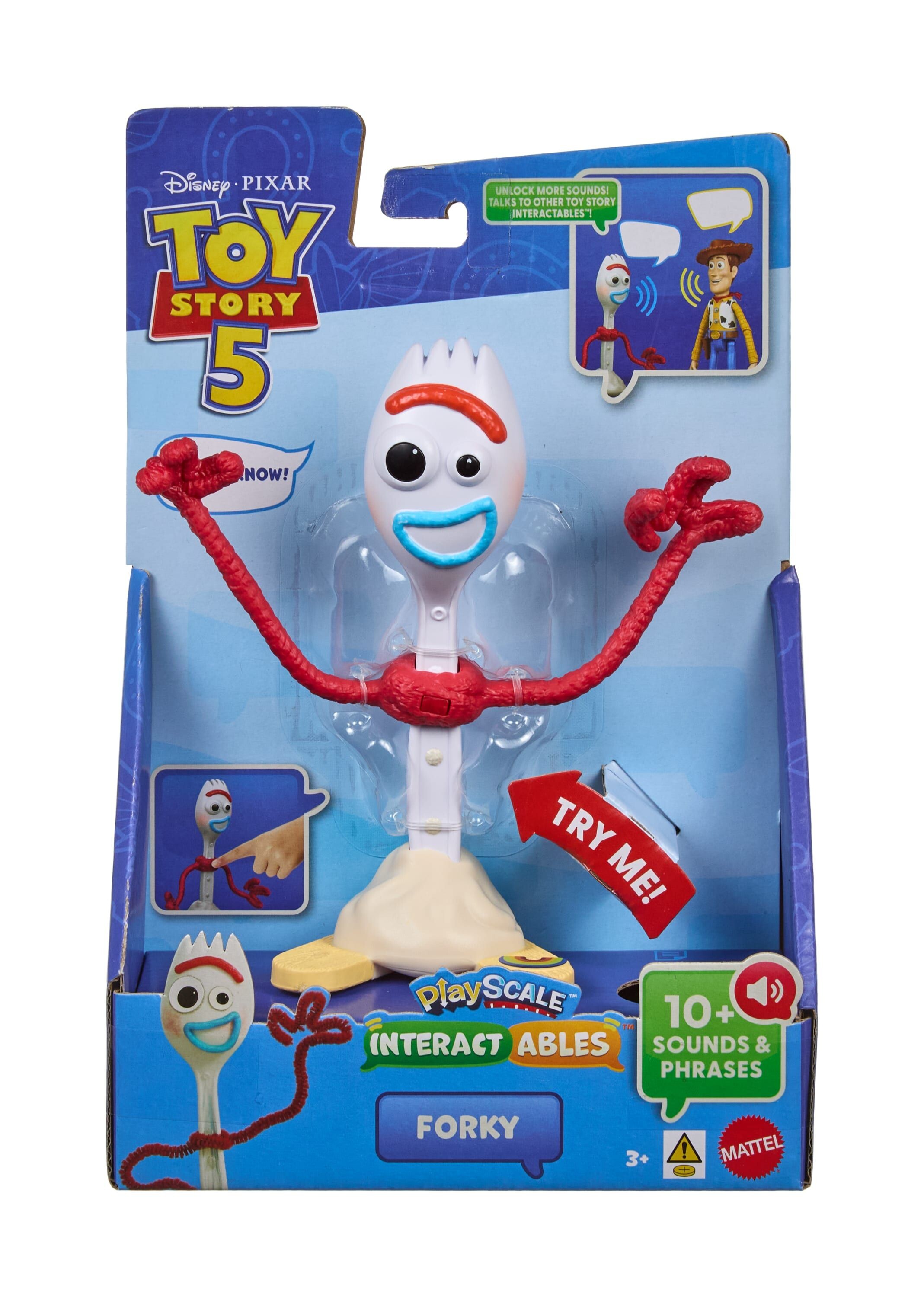 Toy Story 5 Interactables Talking Forky Figure on OnBuy