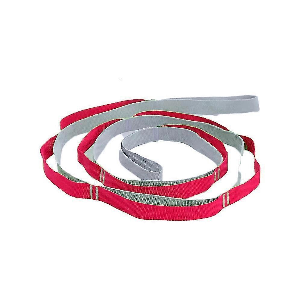 (red * gray) Stretching Strap For Yoga, Flexibility, Rehabilitation ...