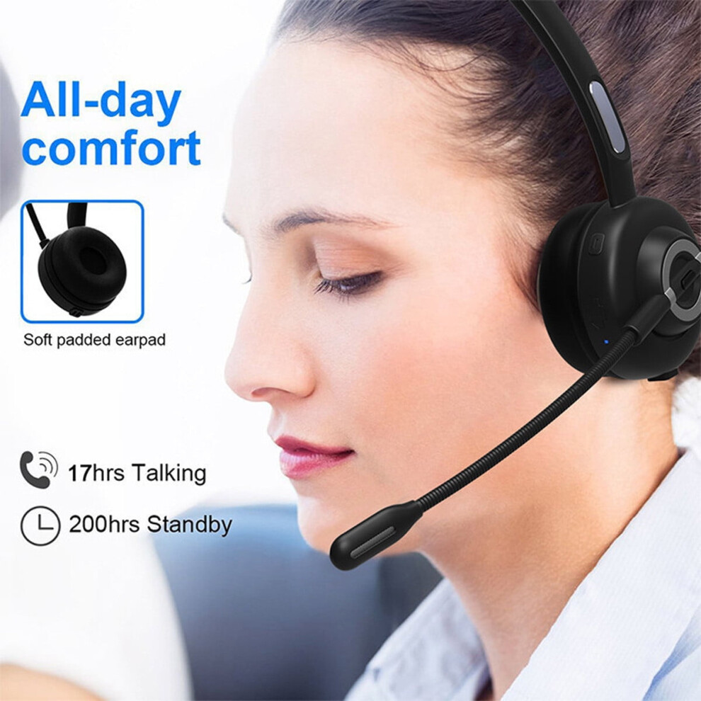 Casque Bluetooth pour camionneurs avec micro et réduction de bruit on OnBuy