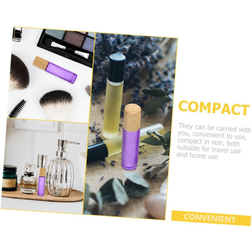 8pcs multifunção garrafas rolo perfume viagem óleo essencial garrafas ...