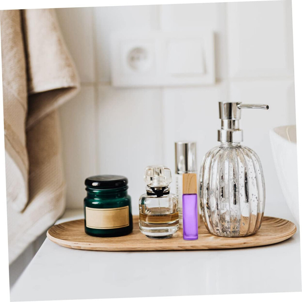 8pcs multifunção garrafas rolo perfume viagem óleo essencial garrafas ...