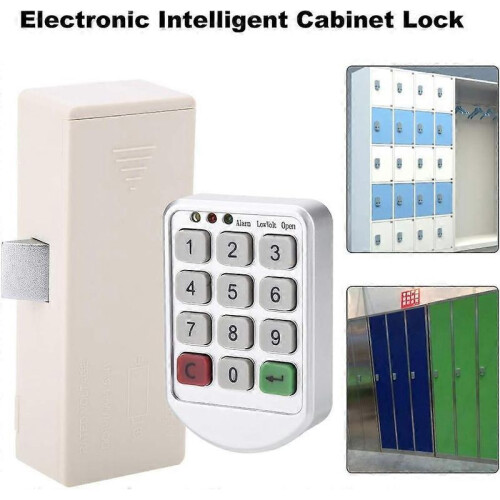 Kit de verrouillage électronique pour armoire, sans clé, avec clavier ...