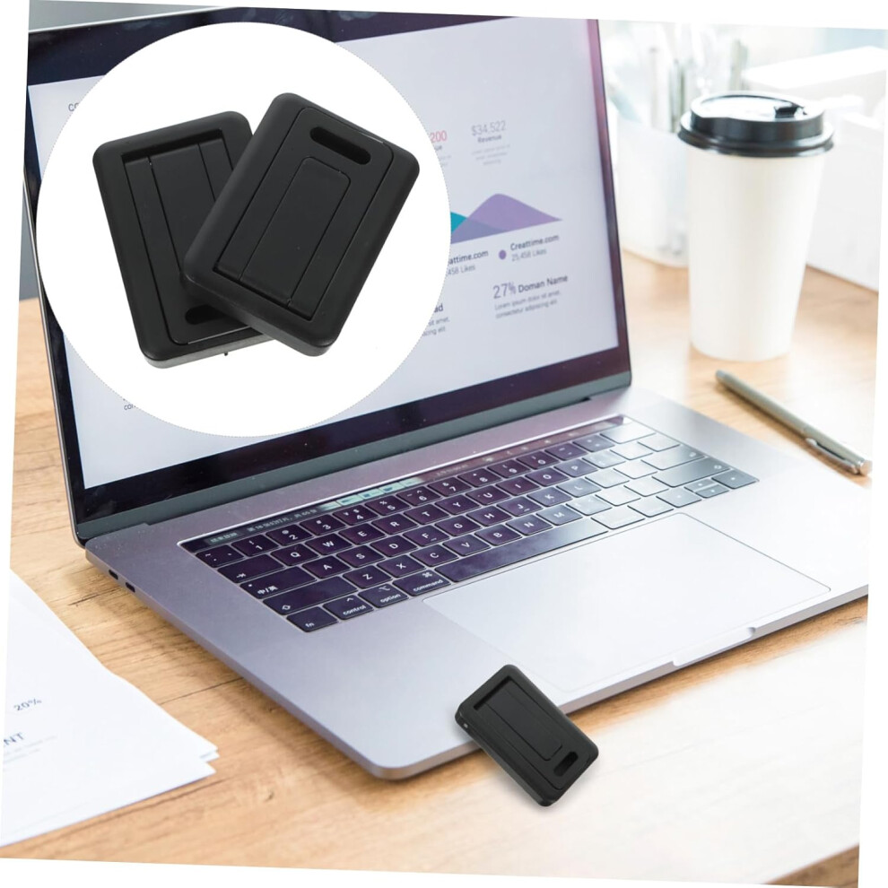 Elevate Your Desk 2pcs Laptop Riser Stand Cooling Foot Pad Riser for ...