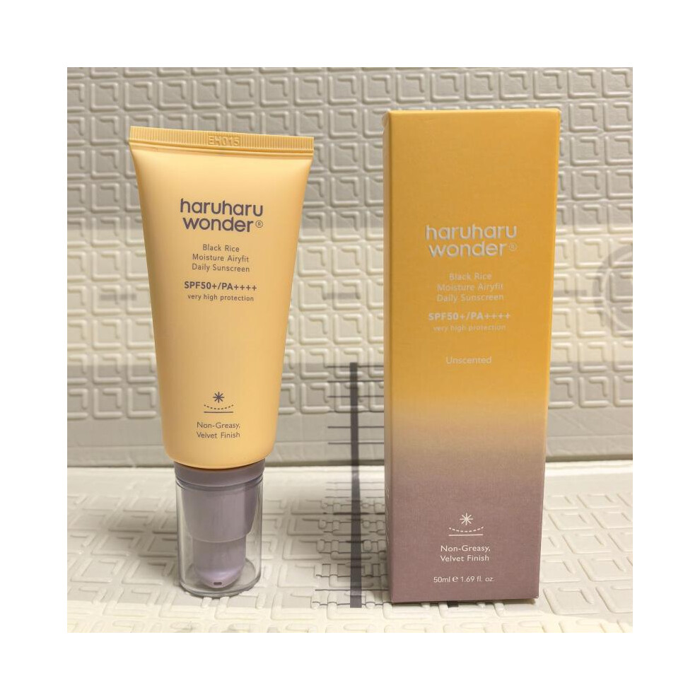 (grey) Black Rice Fermented Physical Sunscreen SPF50+ PA++++ Watery ...