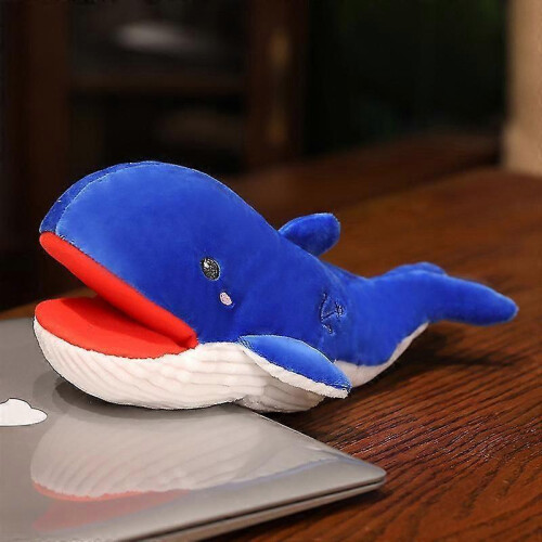 (blue whale puppet) Ocean Shark Hand Puppet Toy Parent-child ...
