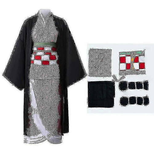 (XXXL, Full Set 4) Adult Kids Demon Slayer Kimetsu No Yaiba Anime ...