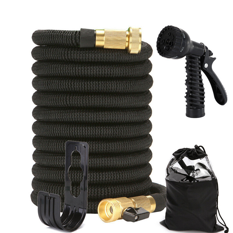 (US Standard (25FT)) Garden Magic Expandable Hose Set, High-Pressure ...