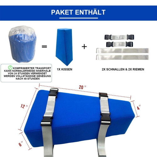 Almohada de soporte para la cadera, conjunto para reemplazo de cadera ...