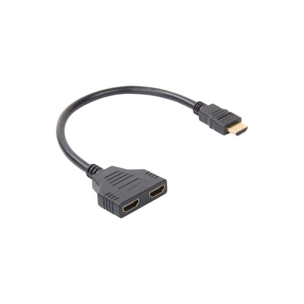 Adaptateur câble répartiteur HDMI 1 mâle vers 2 femelles en Y pour ...