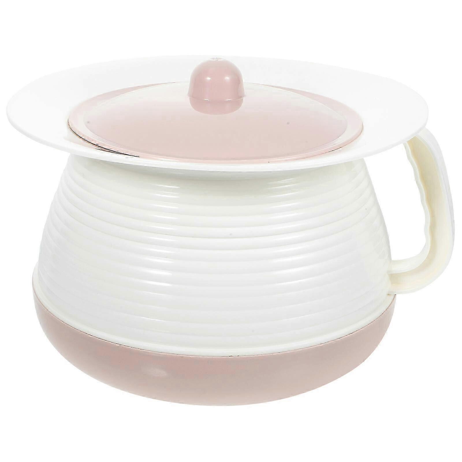 Pot de Chambre Adulte Portable avec Couvercle Isolant d'Odeurs pour ...