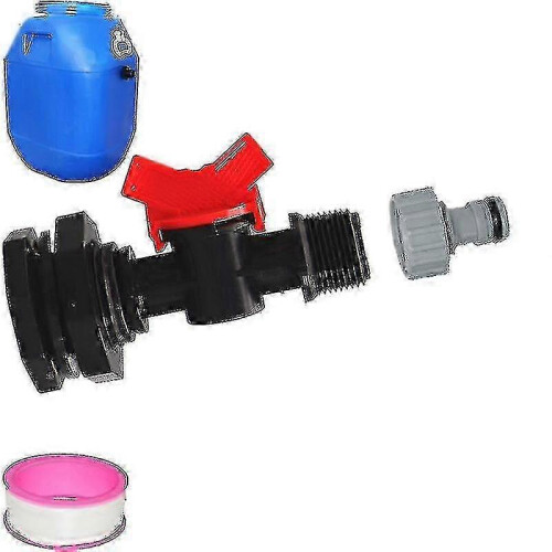 IBC Tank Adapter Valve S60x6 & 3/4 Inch Faucet, Compatible with 1000L ...