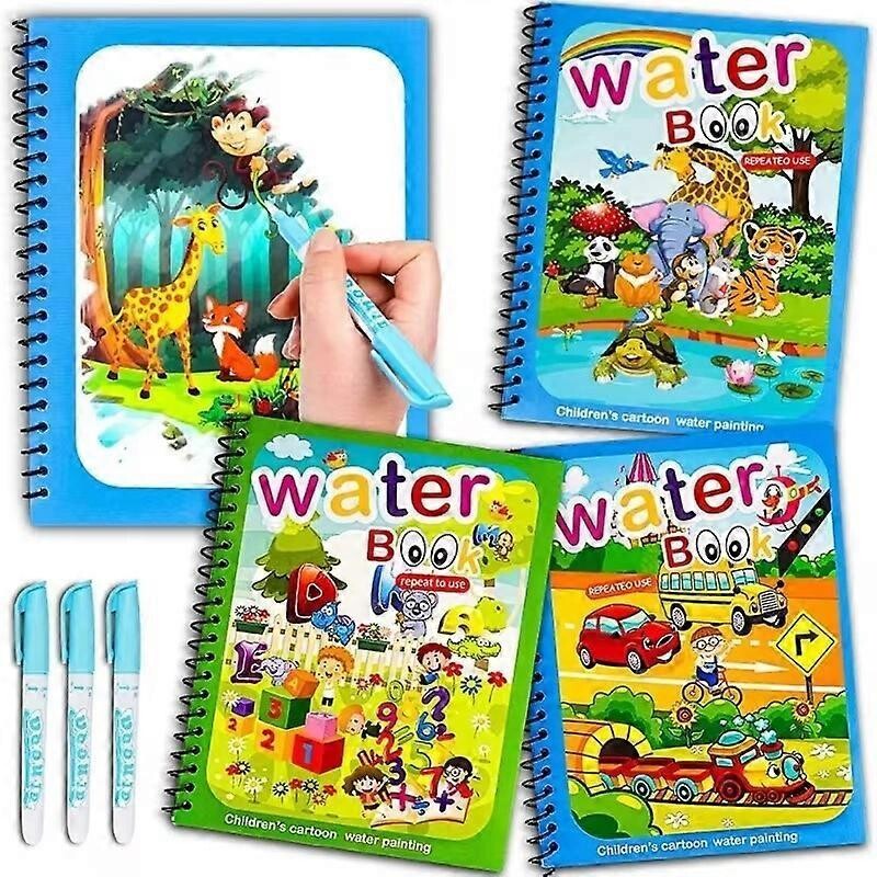 (Universe) Drawing Coloring Pages for Kids Magic Water Book with Pencil ...