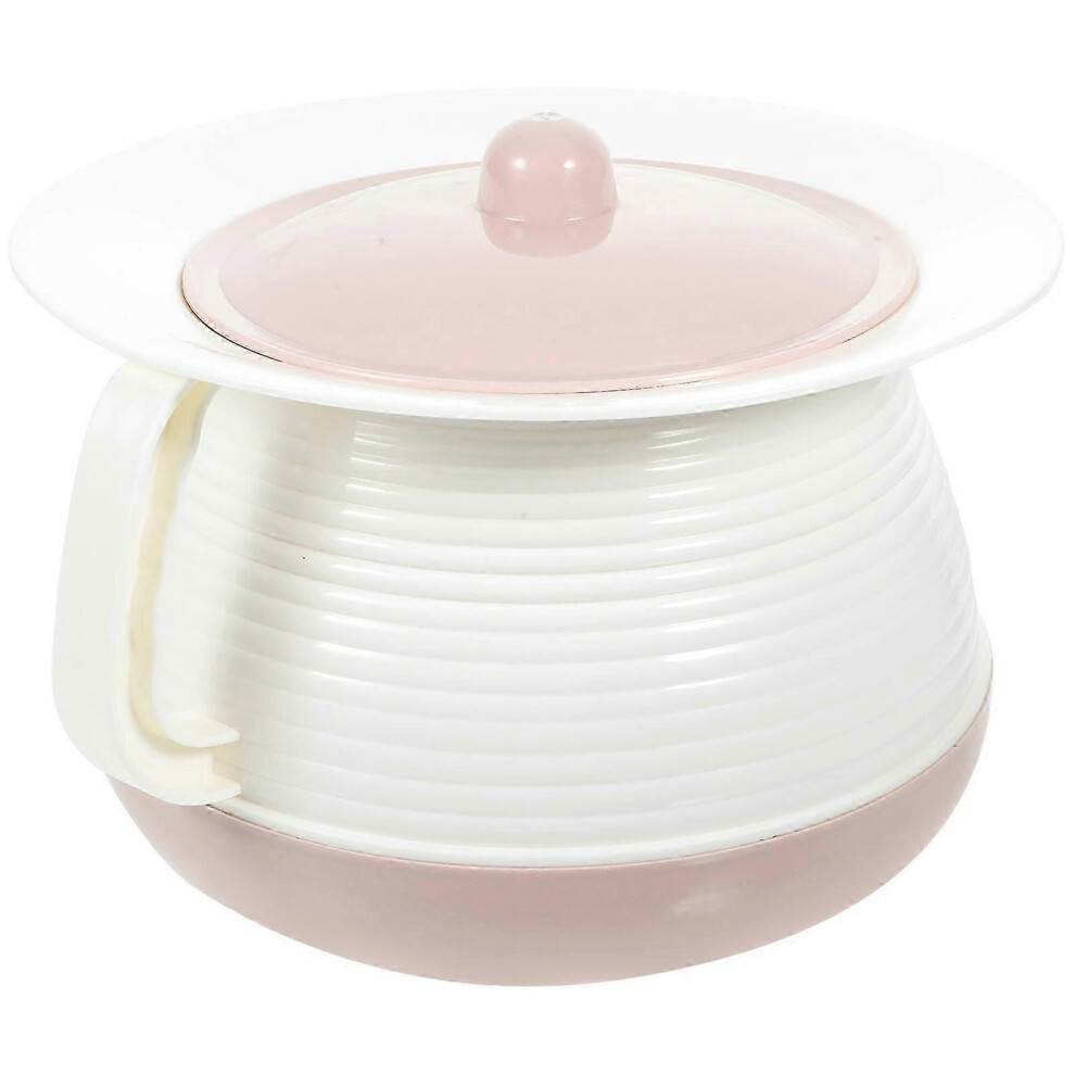 Pot de Chambre Adulte Portable avec Couvercle Isolant d'Odeurs pour ...