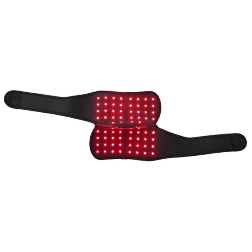 Red Light Therapy Heating Support Device 12W 72LED 660nm 850nm Dual ...