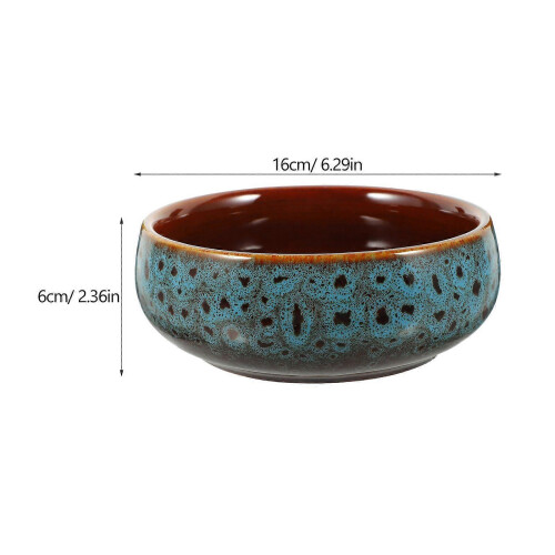 Ceramic Hydroponic Planting Basin for Water Lily Narcissus, 16x16x6cm ...