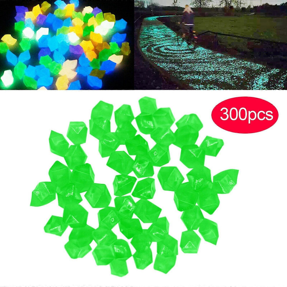Galets lumineux bleus phosphorescents, 300 pièces, en résine, pour ...