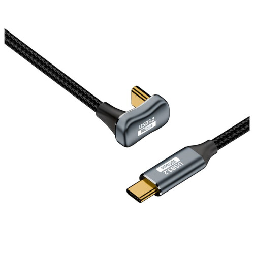 PD 100 w USB C do Typu C Kolanko OTG Kabel do Transmisji Danych USB 3.2 ...